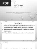 2. Translational vs Rotational Motion a Kinematic Comparison | PDF | Rotation Around A Fixed ...