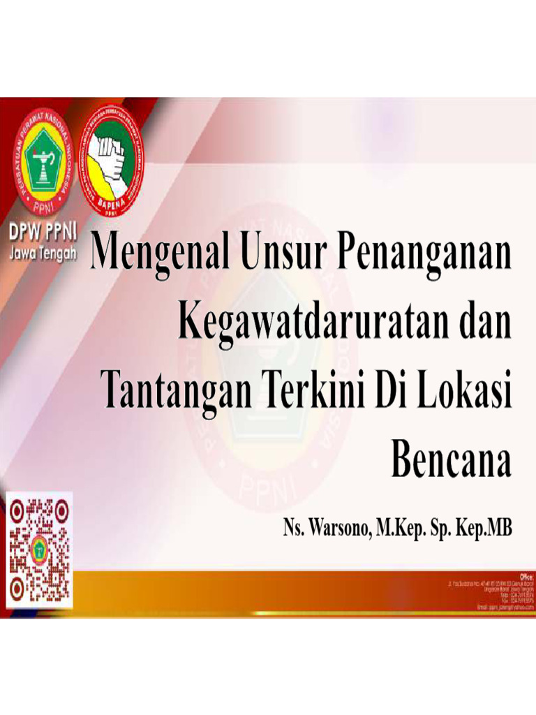 Peran BAPENA dalam Penanggulangan Bencana | PDF