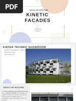 Kiefer Technic Showroom: A Kinetic Facade Case Study | PDF | Building ...