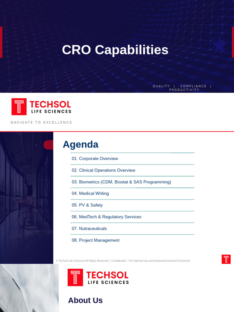 Techsol Lifesciences - CRO Capabilities Slide Deck July 2024 v1.0 | PDF | Pharmacovigilance ...