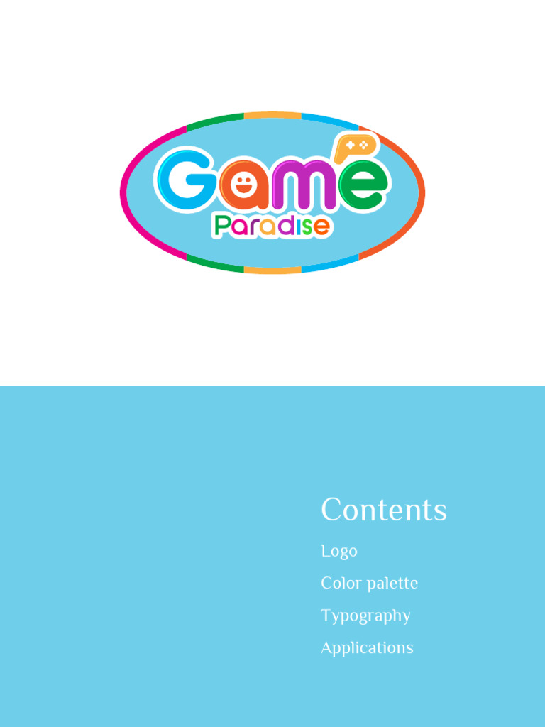 Logo Guideline - Game Paradise | PDF