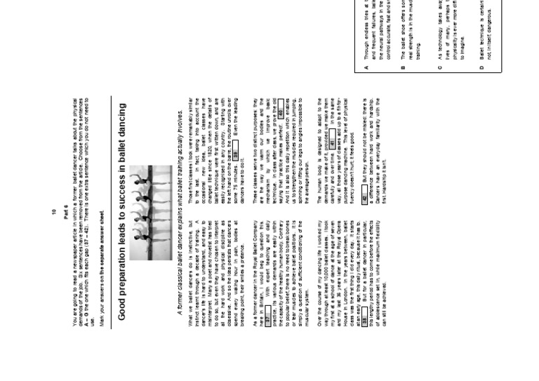 Cambridge English First 2015 Sample Paper 1 Reading and Use of English ...