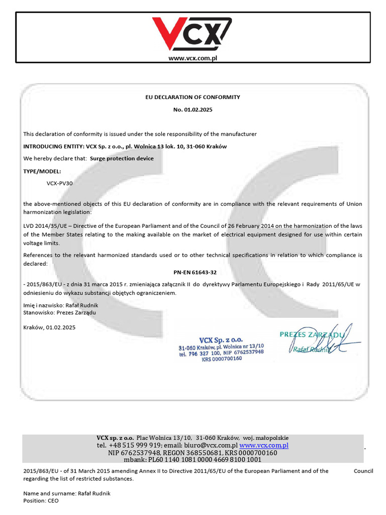 DZ_nr-01.02.2025-Ochronniki-VCX-DC-PV30_EN | PDF