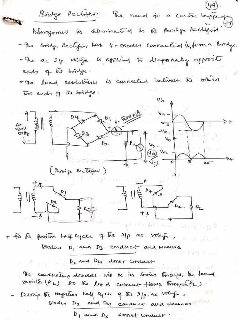 Bridge Rectifier | PDF