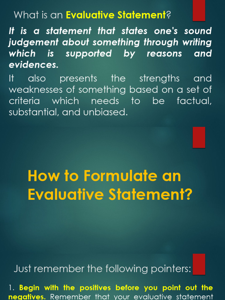 Understanding Evaluative Claims | PDF | Argument | Poetry