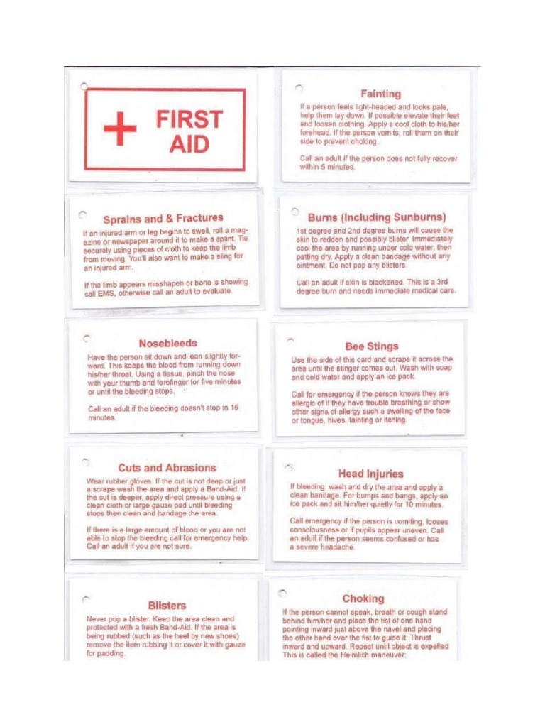 First Aid Guidance | PDF