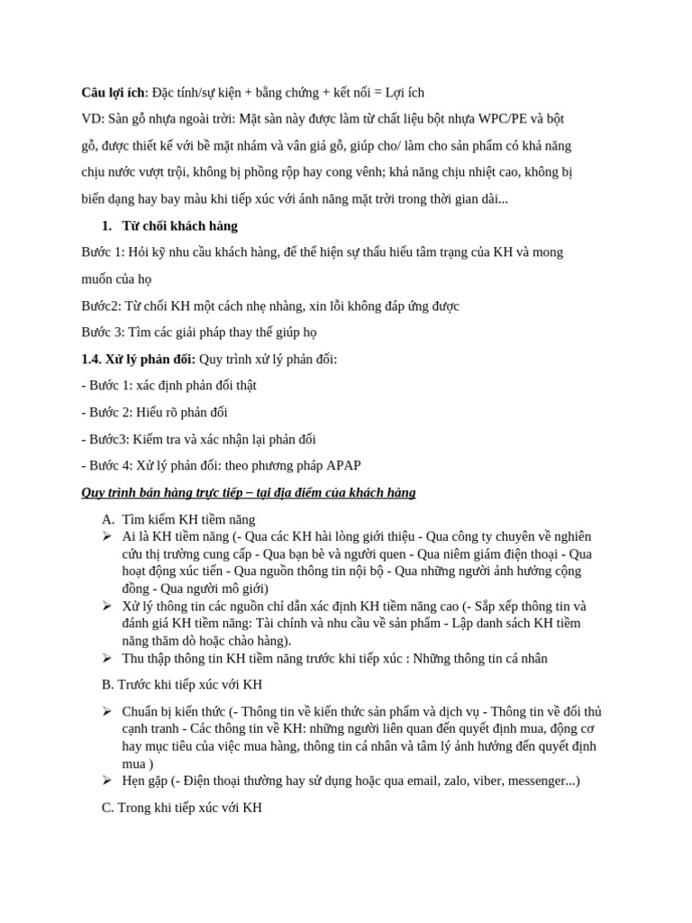 Đề thi QLBH tự soạn | PDF