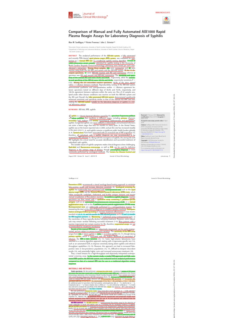 EBM Article Diagnosis | PDF | Sensitivity And Specificity | Serology