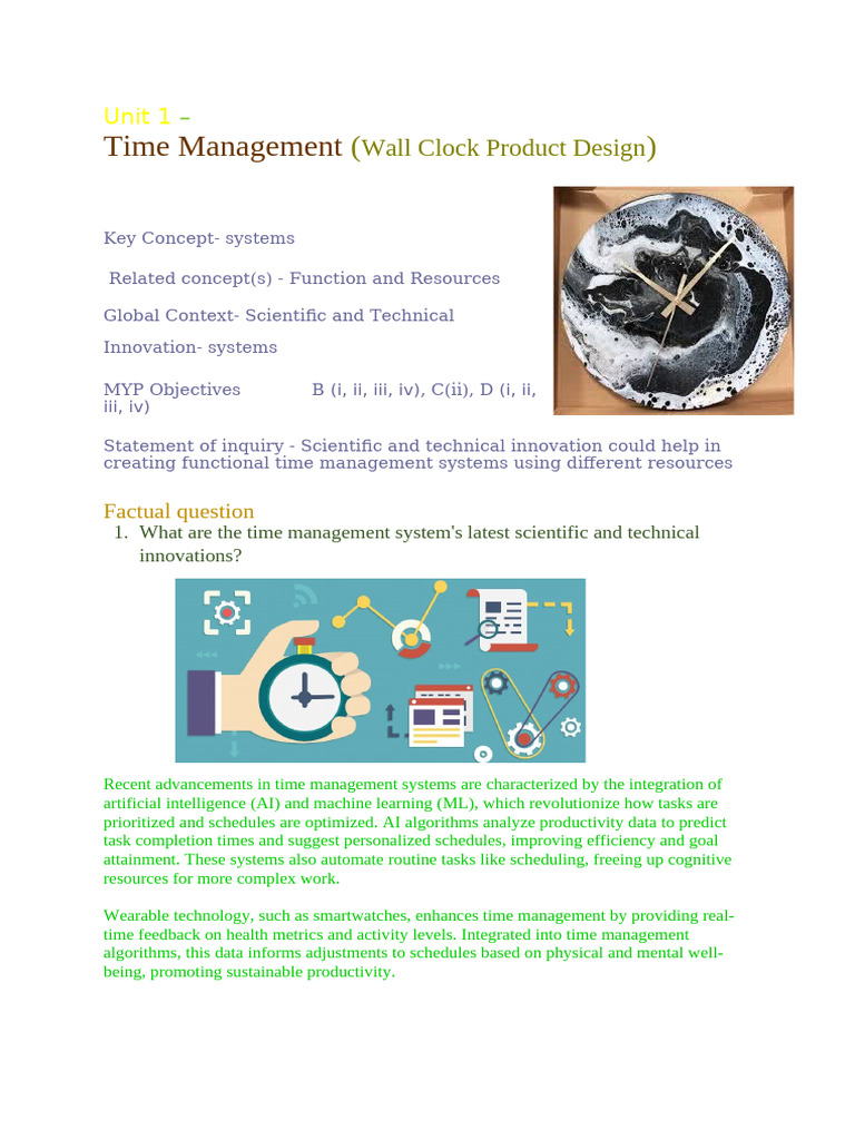 Design Clock | PDF | Machine Learning | Artificial Intelligence