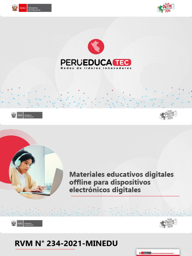 Materiales Educativos Digitales | PDF | Aplicación movil | Maestros