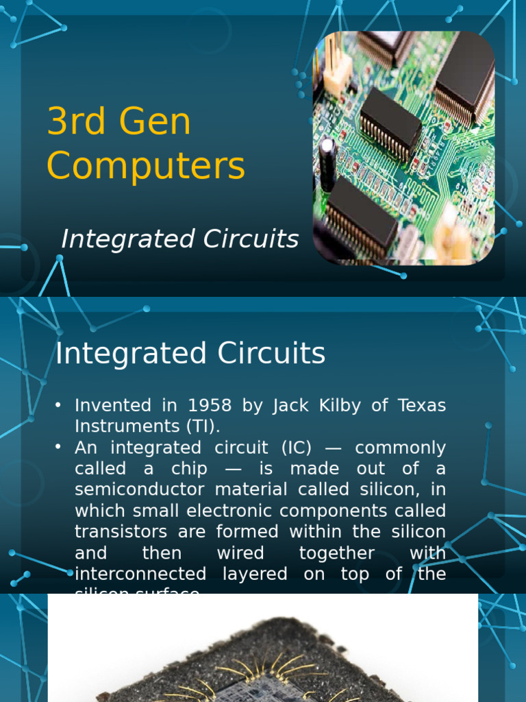 LESSON-8-3rd-Gen-and-4th-Gen-Computers | PDF | Integrated Circuit ...