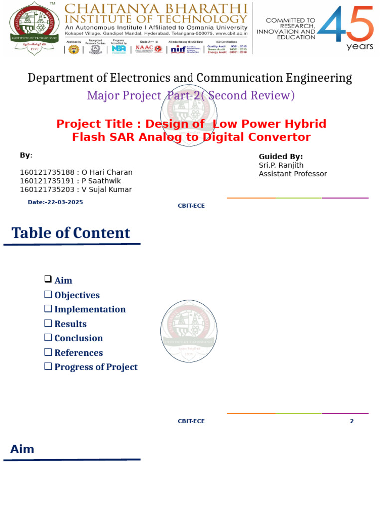 Project Review 2 | PDF | Cmos | Microwave