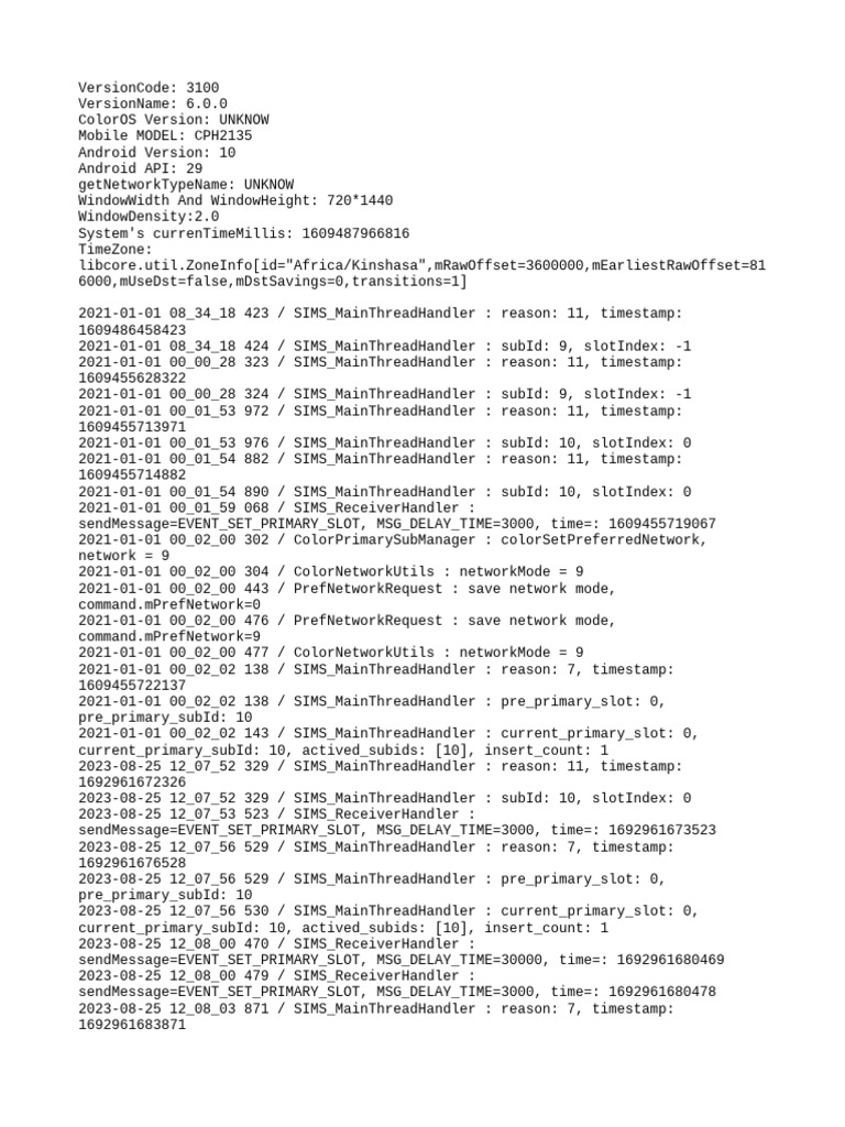 Mobile Device Network Logs Analysis | PDF | Alphabet Inc. | Smart Devices
