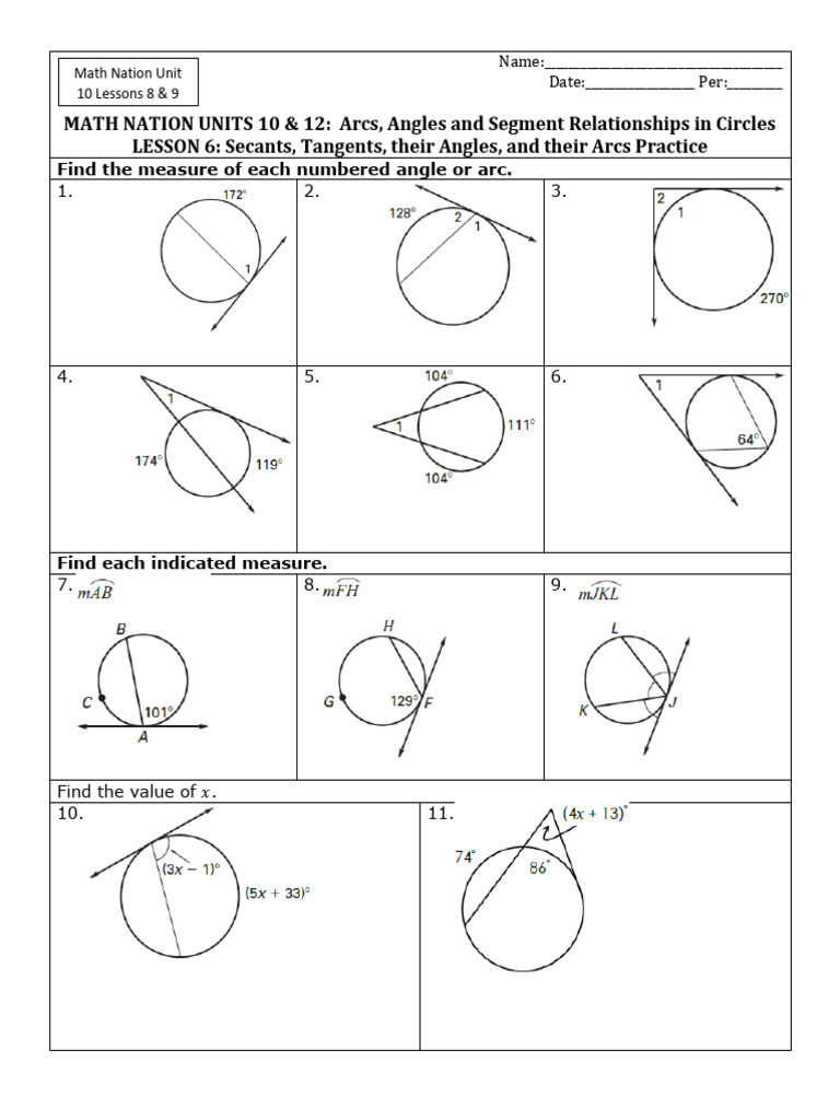 U10 L6 Practice | PDF