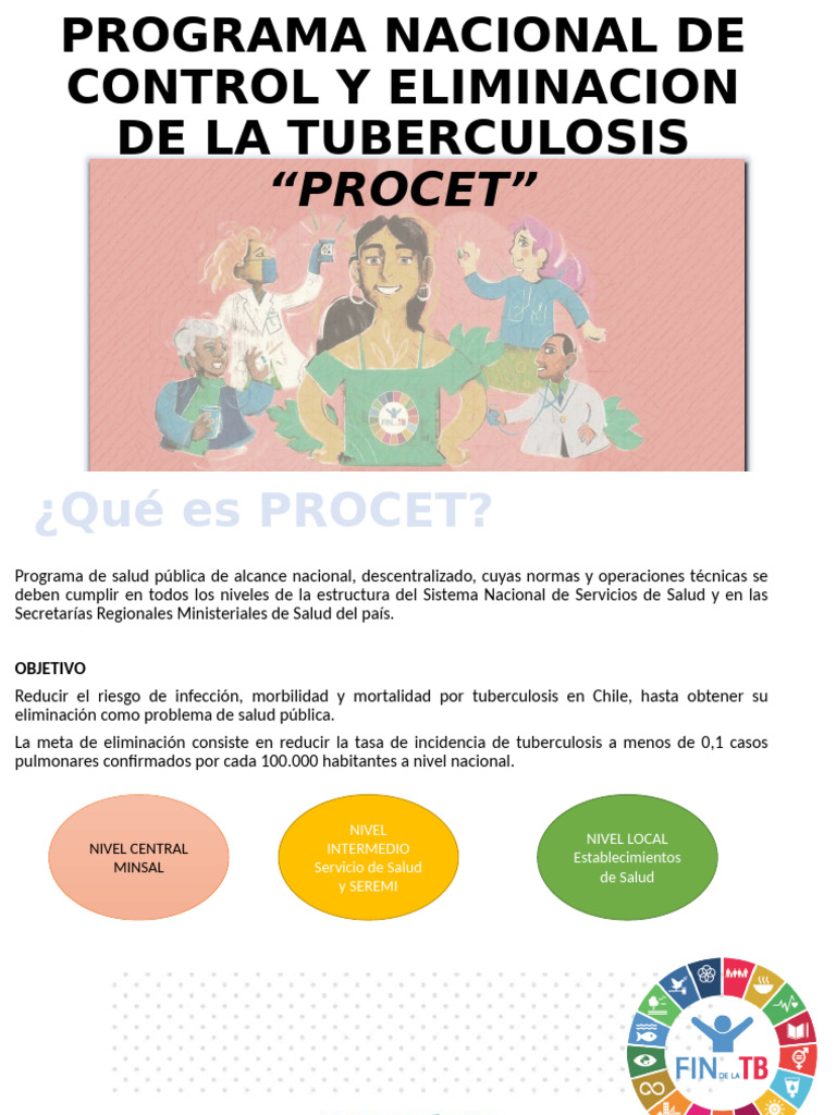 Eliminación de Tuberculosis en Chile: PROCET | PDF | Tuberculosis ...