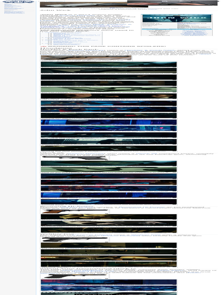 John Wick Weapons Overview Pdf Projectile Weapons Projectiles