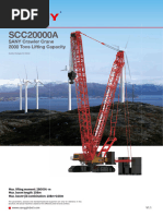 Sany 150ton Load Chart | PDF | Crane (Machine) | Brake