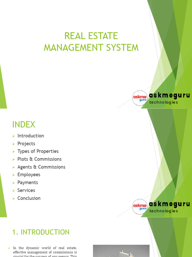 Real Estate Commission Management System | PDF | Mortgages | Receipt