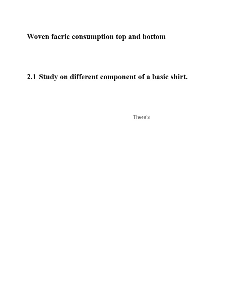 2nd Module - Class-10-Imon | PDF | Shirt | Seam (Sewing)