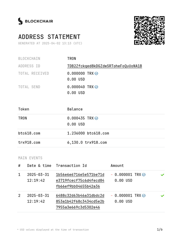 Wallet statement 1_1 2025-03-03 - 2025-04-01 | PDF
