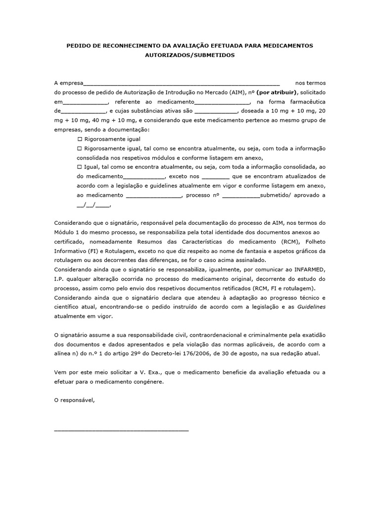 Declaration of Commitment - Request For Recognition of Assessment | PDF