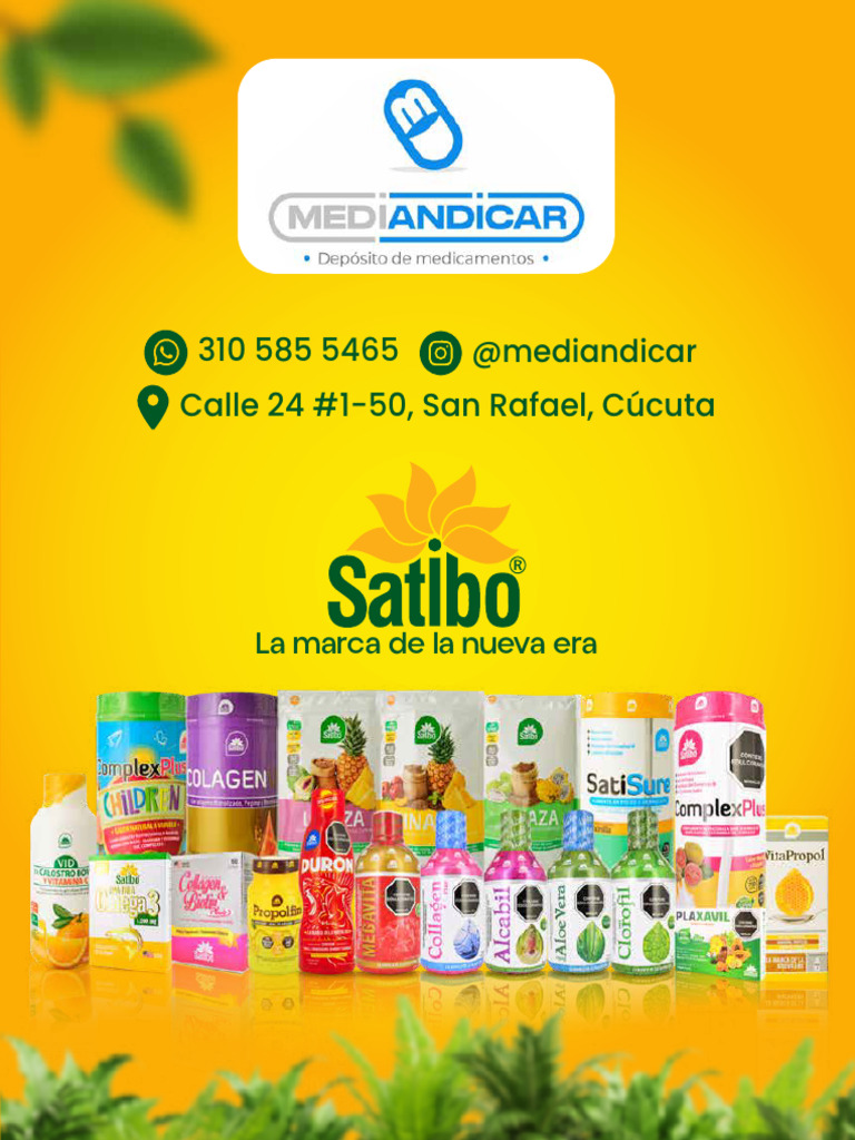 Catalogo Satibo Mediandicar 1 | PDF | Té