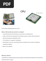 The CPU and The Fetch-Execute Cycle Test Questions - KS3 Computer ...