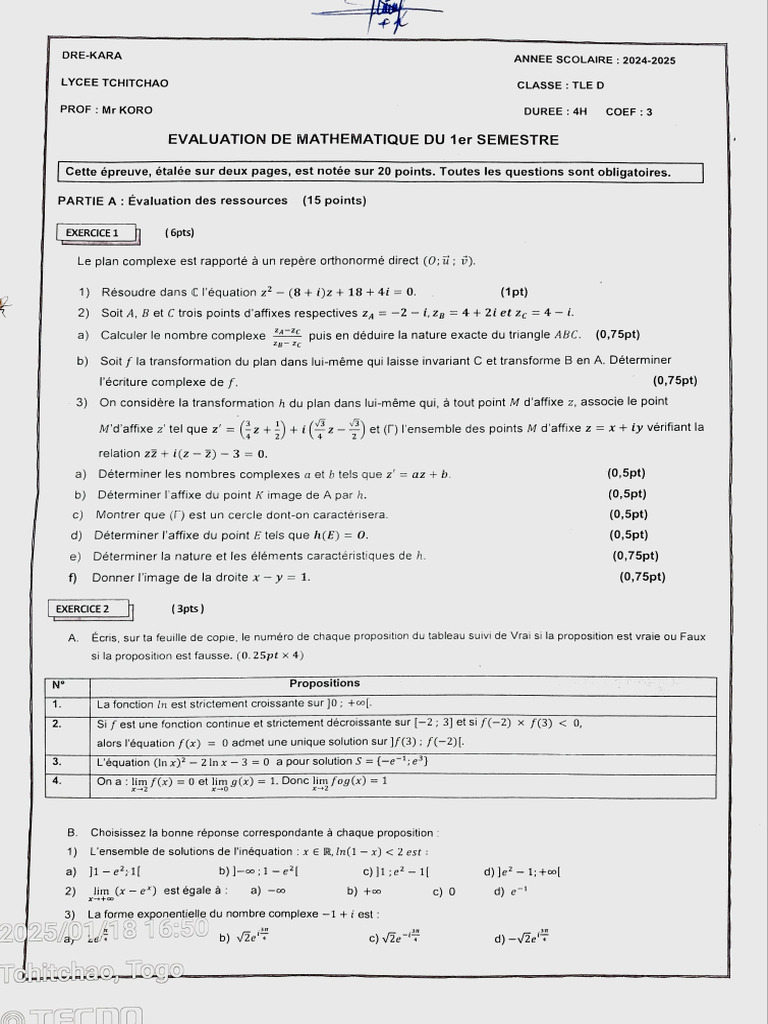 DEVOIR TD (p2) | PDF