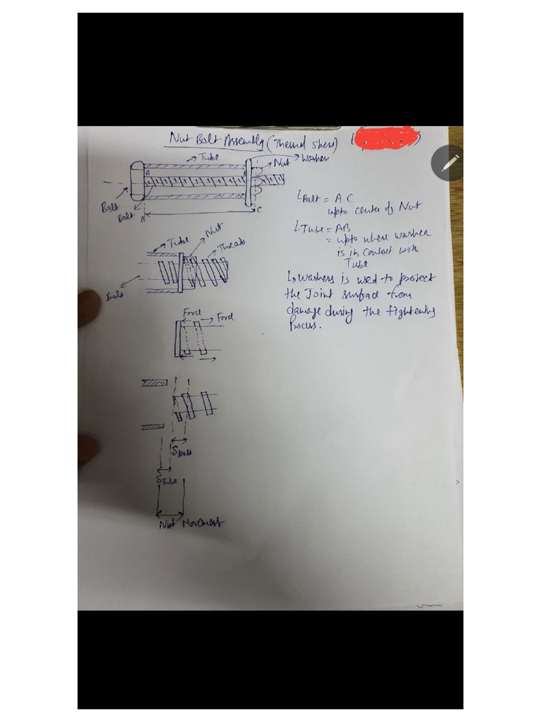 Nut & Bolt Assembly PDF Notes | PDF