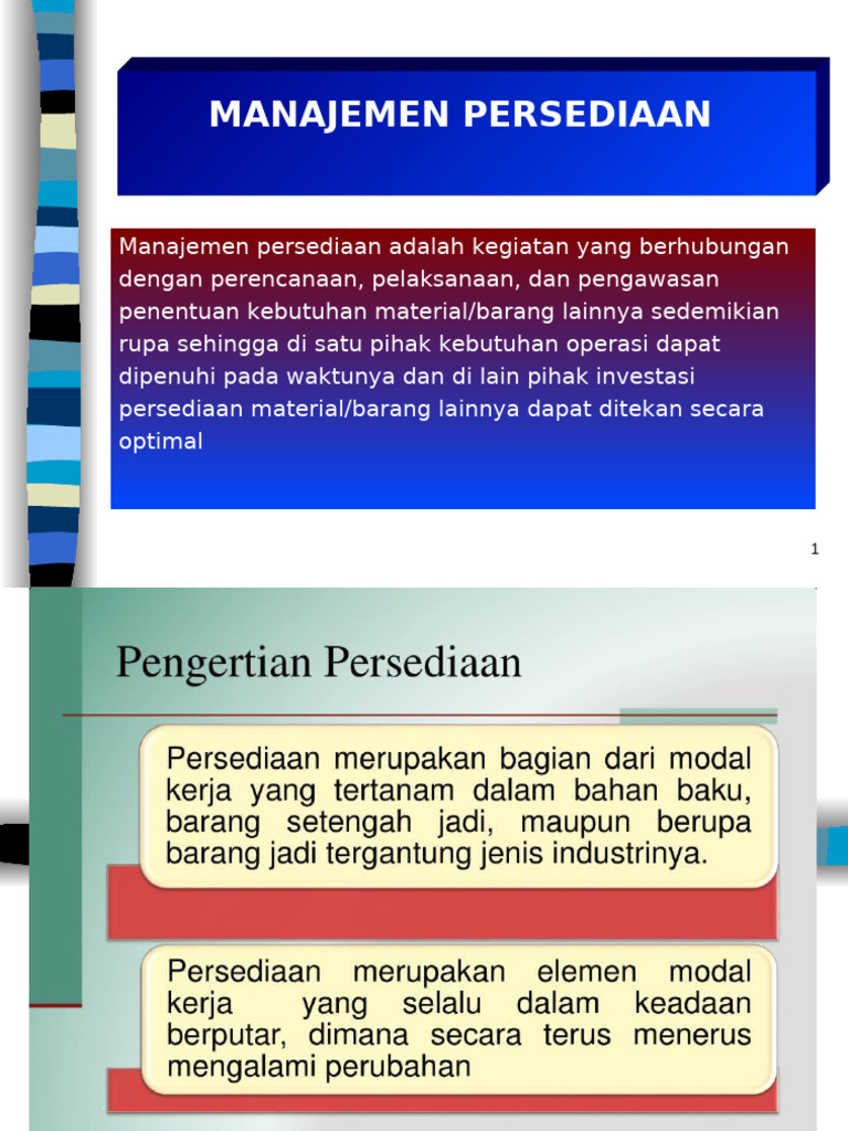 Model Pengendalian Persediaan_2023 | PDF