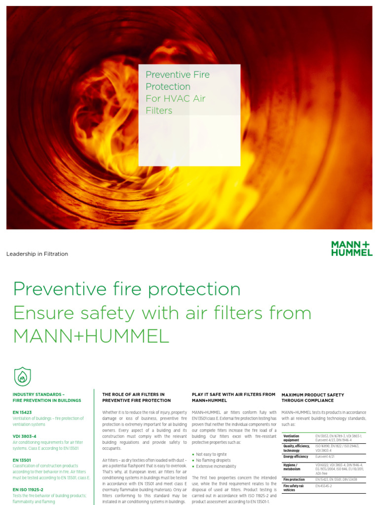 Fire Protection Brochure en | PDF | Safety | Ventilation (Architecture)