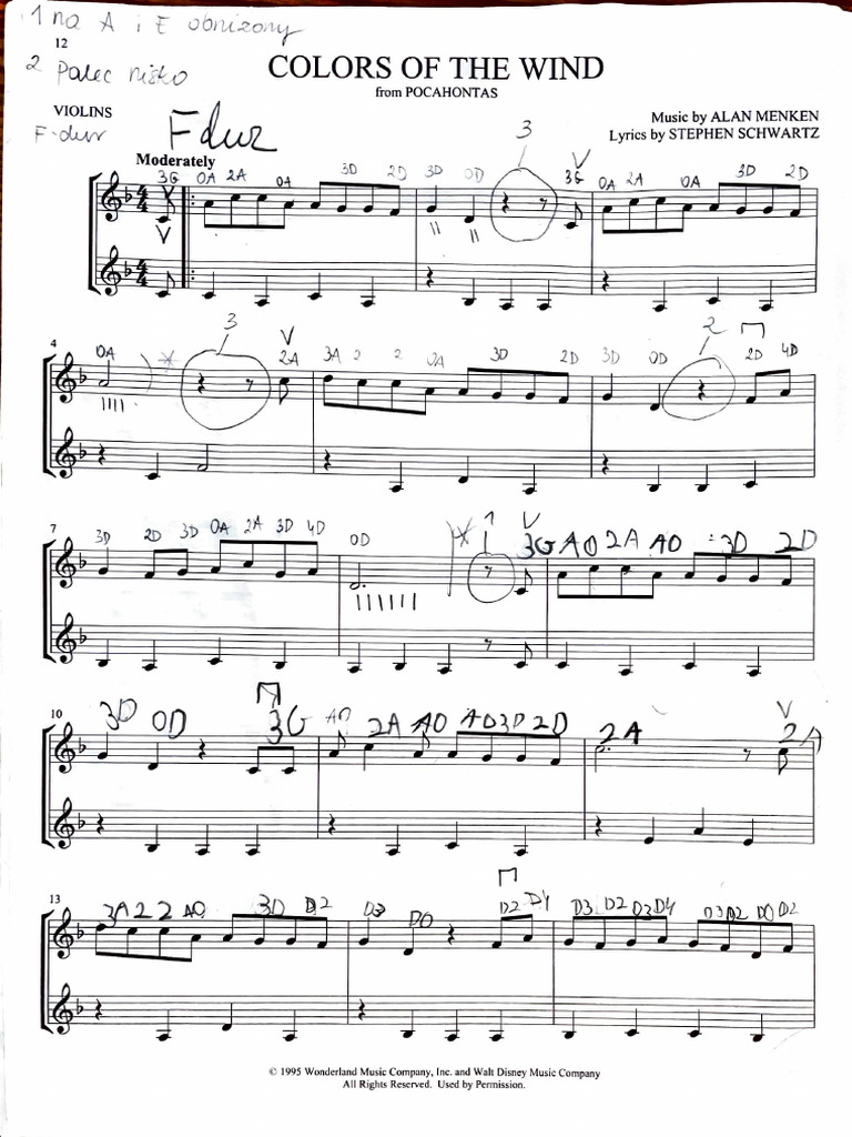 Colours of The Wind | PDF