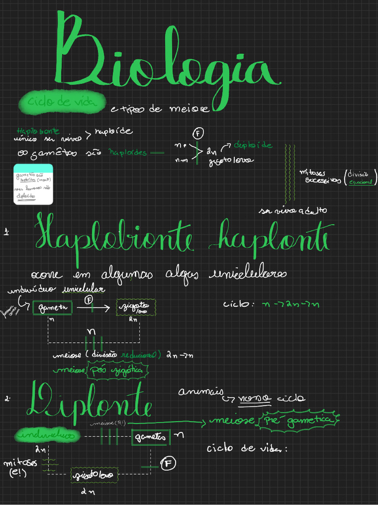 Ciclo de vida biologia | PDF