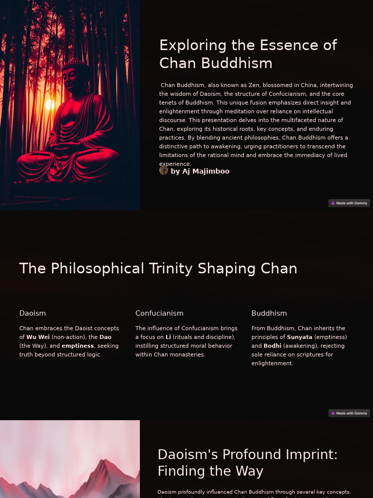 Essence of Chan Buddhism Explained | PDF | Zen | Enlightenment In Buddhism