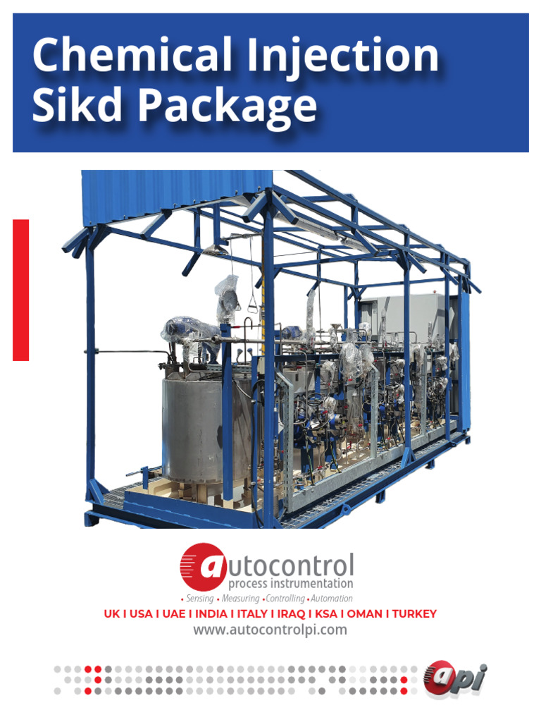 Chemical Injection Skid Package | PDF | Instrumentation | Natural Gas
