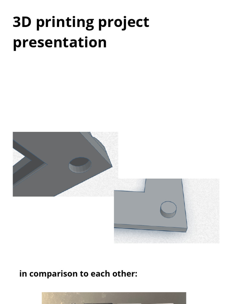 3D Printing Project Presentation | PDF