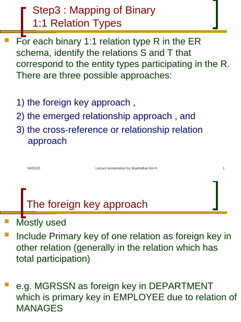 ER-to-Relational Algorithm | PDF | Relational Model | Software Design