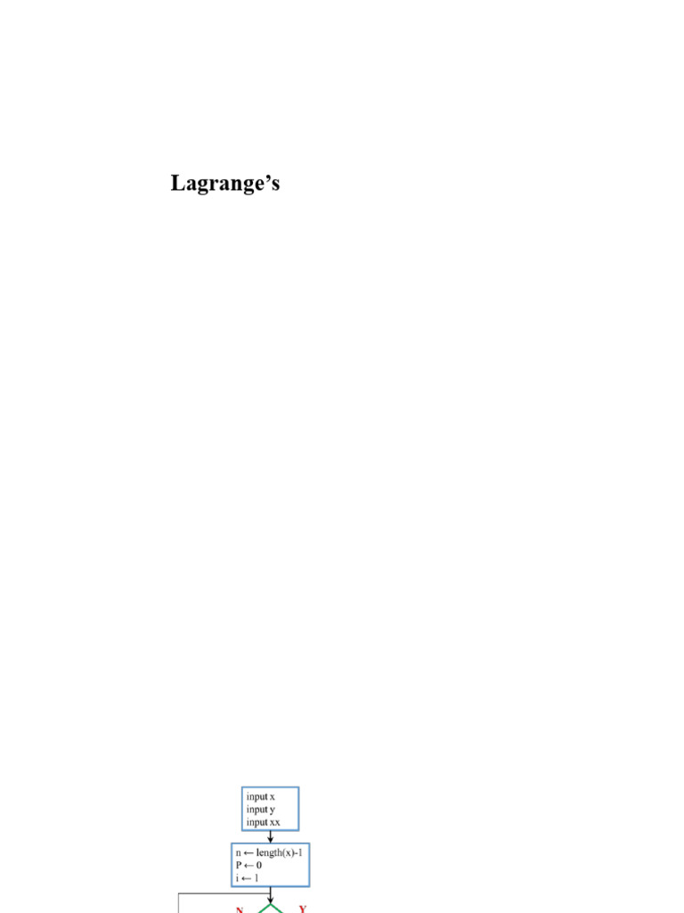 Lagrange Interpolation Applications & Code | PDF