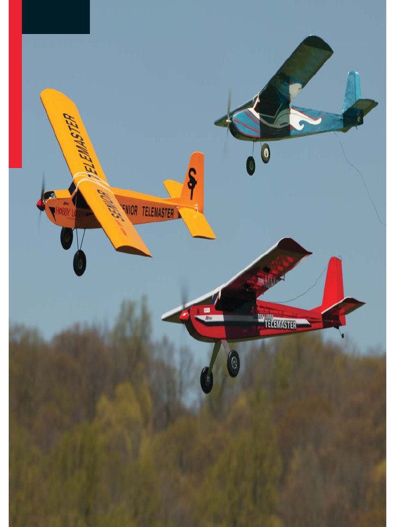 Telemaster RC Plane Overview | PDF | Flap (Aeronautics) | Aileron