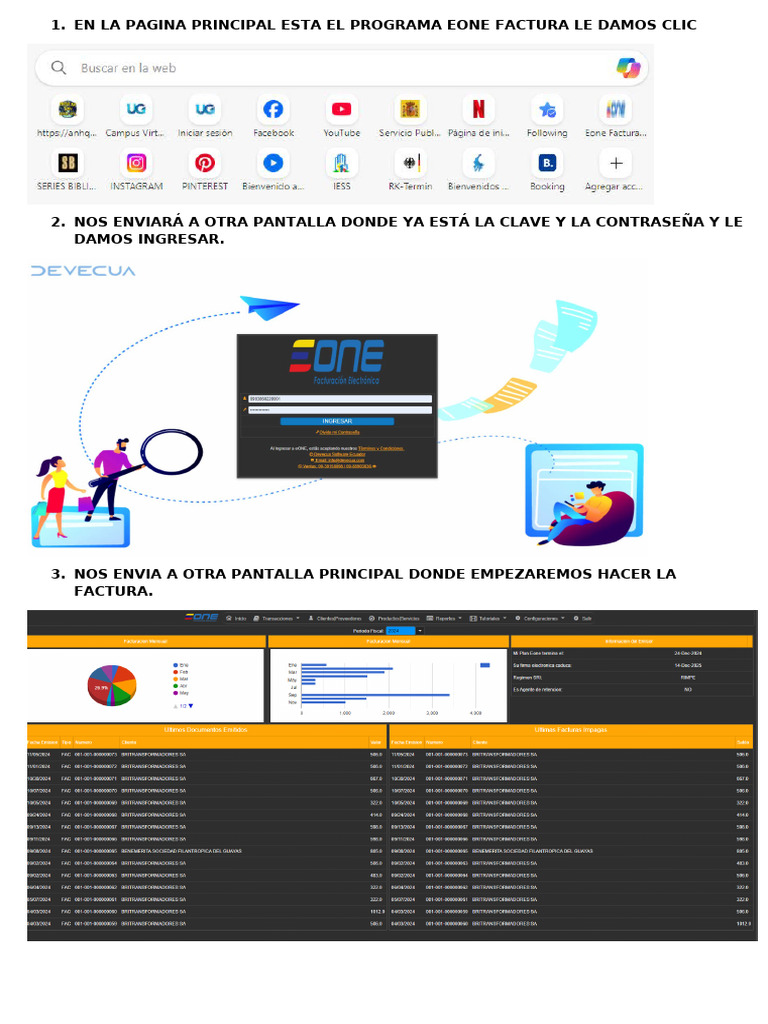 Como Hacer Facturas para El Papi | PDF