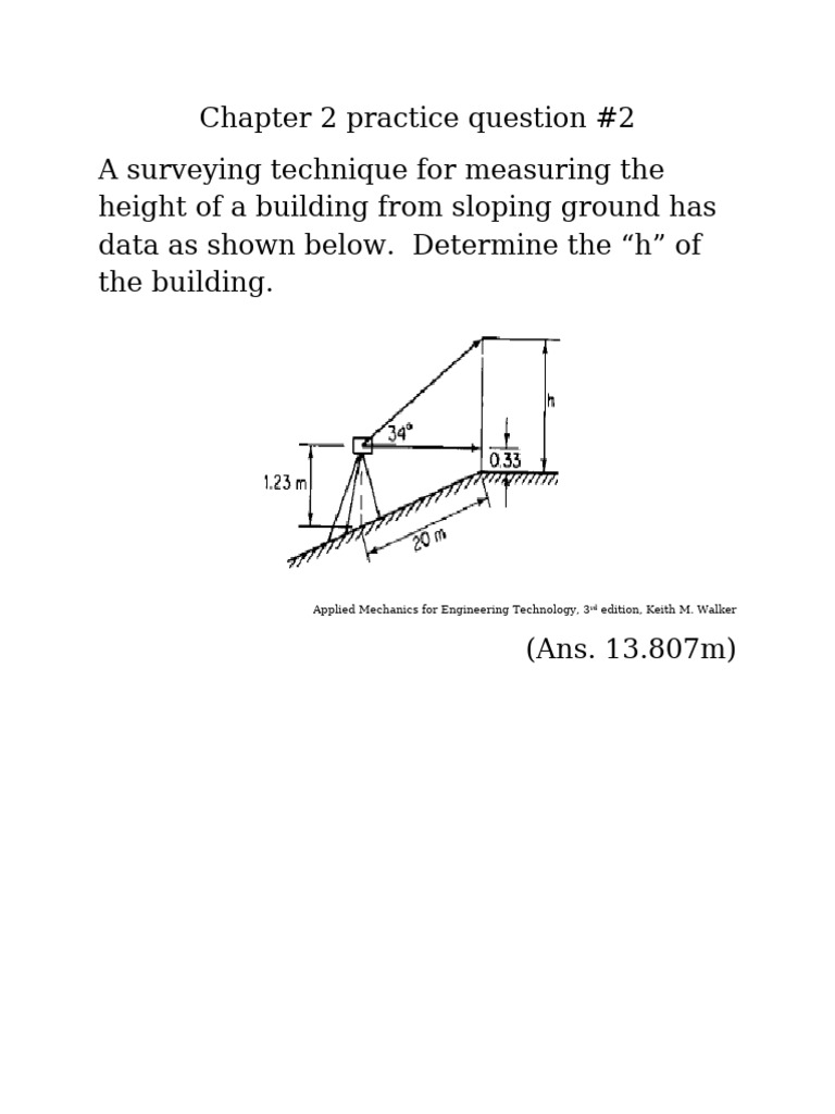 Chapter 2 Practice Question 2 | PDF