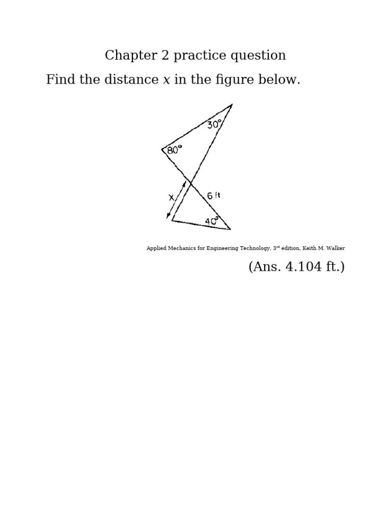 Chapter 2 Practice Question | PDF