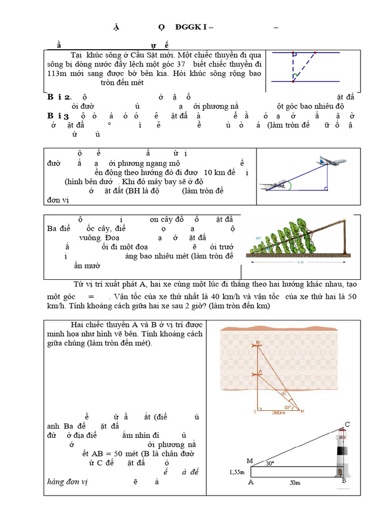 Cac Bai Hinh Tong Hop On Gki 2425 Toan 9 | PDF