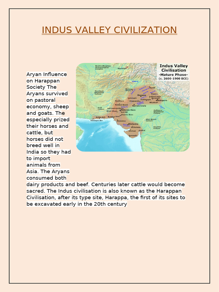 Indus Valley Civilization | PDF