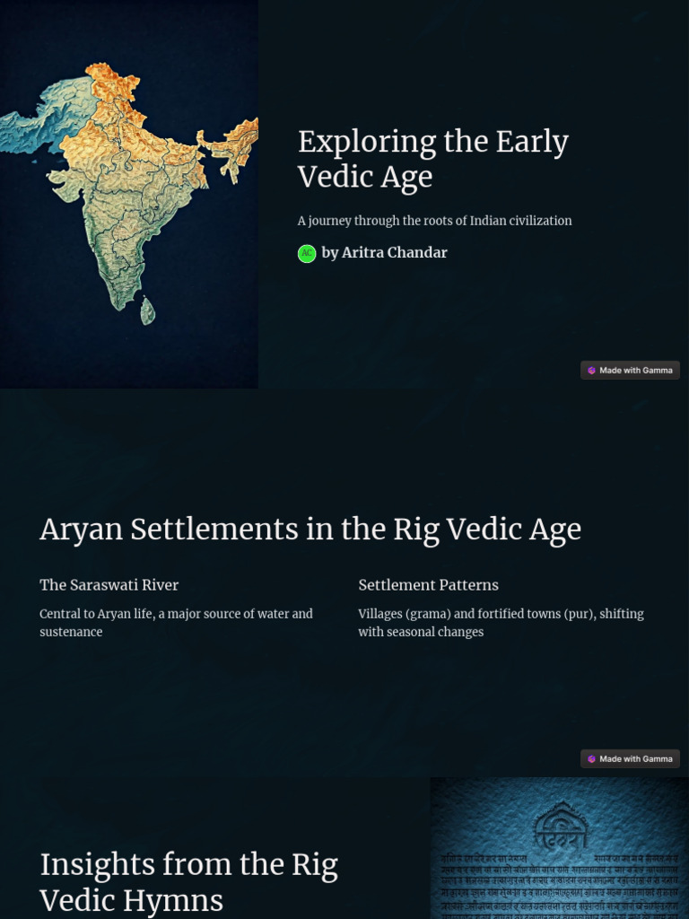 Exploring the Early Vedic Age PDF | PDF | Vedas