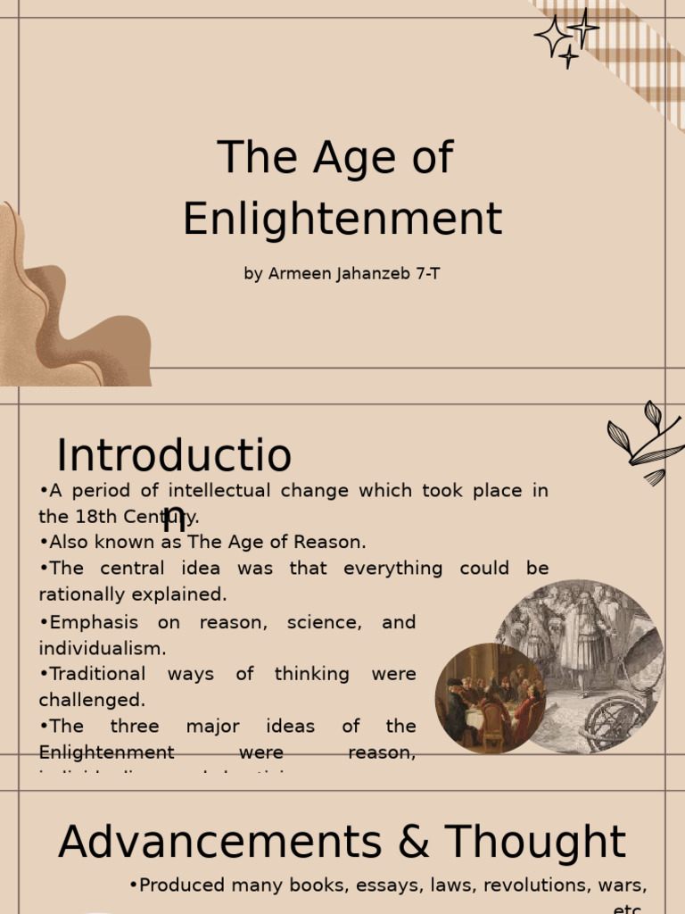 The Age of Enlightenment | PDF