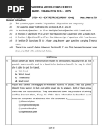 Class - 11 BST Ch-8 Question Bank | PDF | Equity (Finance) | Debt