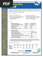 Zamak 5 Alloy Properties and Composition | PDF | Strength Of Materials ...