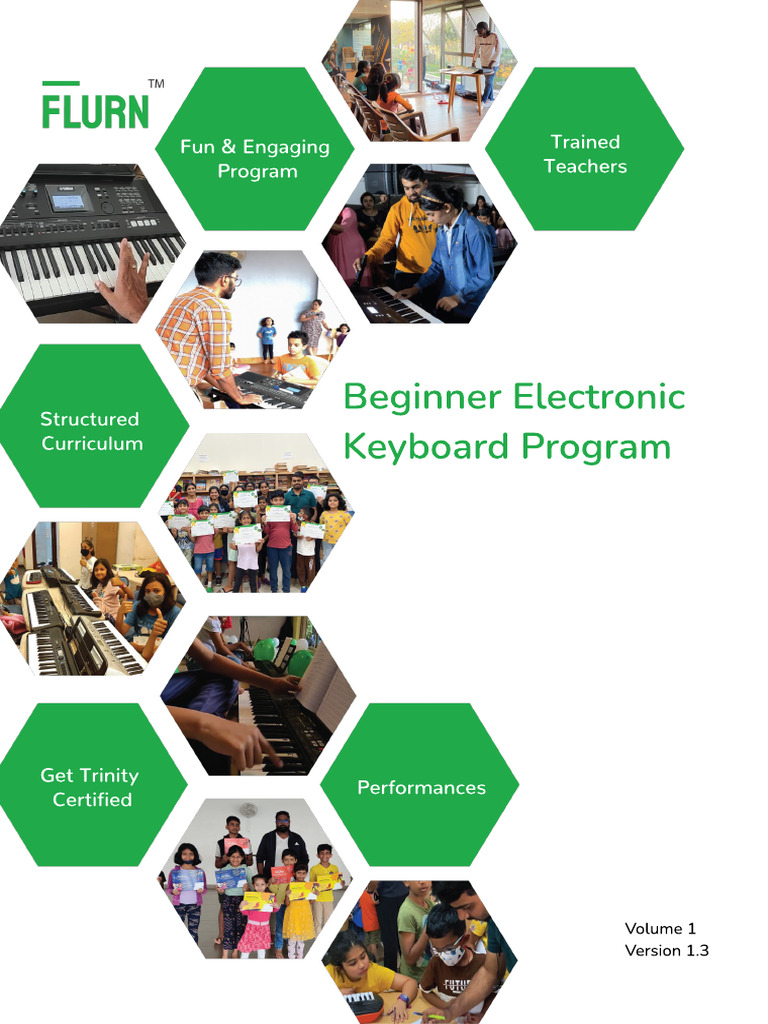 Beginner ElectronicKeyboard Program V1.3 (2) | PDF | Piano | Harmony