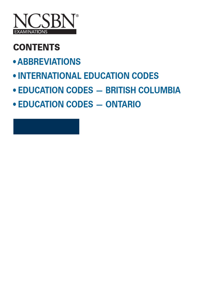 RExPN Program Codes List 2024 | PDF | Vancouver | Provinces And ...